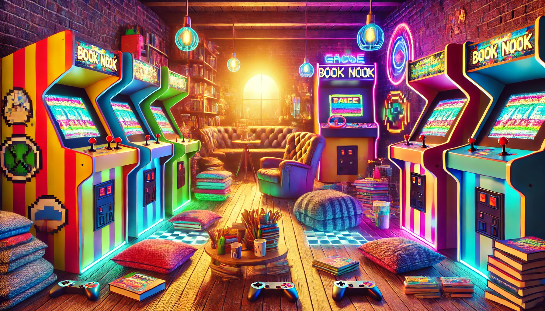 20 Epic Ways to Transform Your Space into the Ultimate Arcade Themed ...